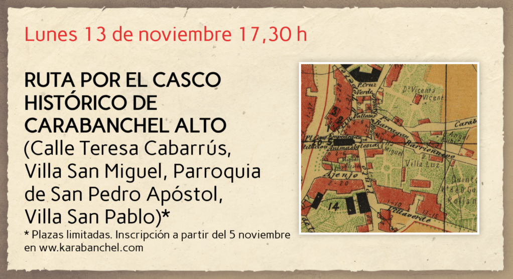 Inscripción a las rutas por la finca de Las Piqueñas y el casco ...